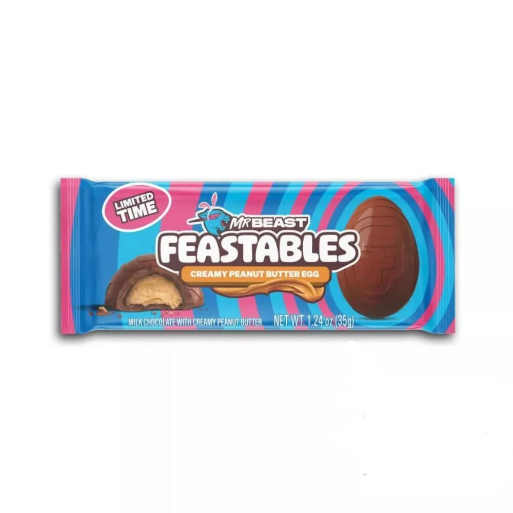 Feastable Creamy Peanut Butter Egg – SMOKE Inc.