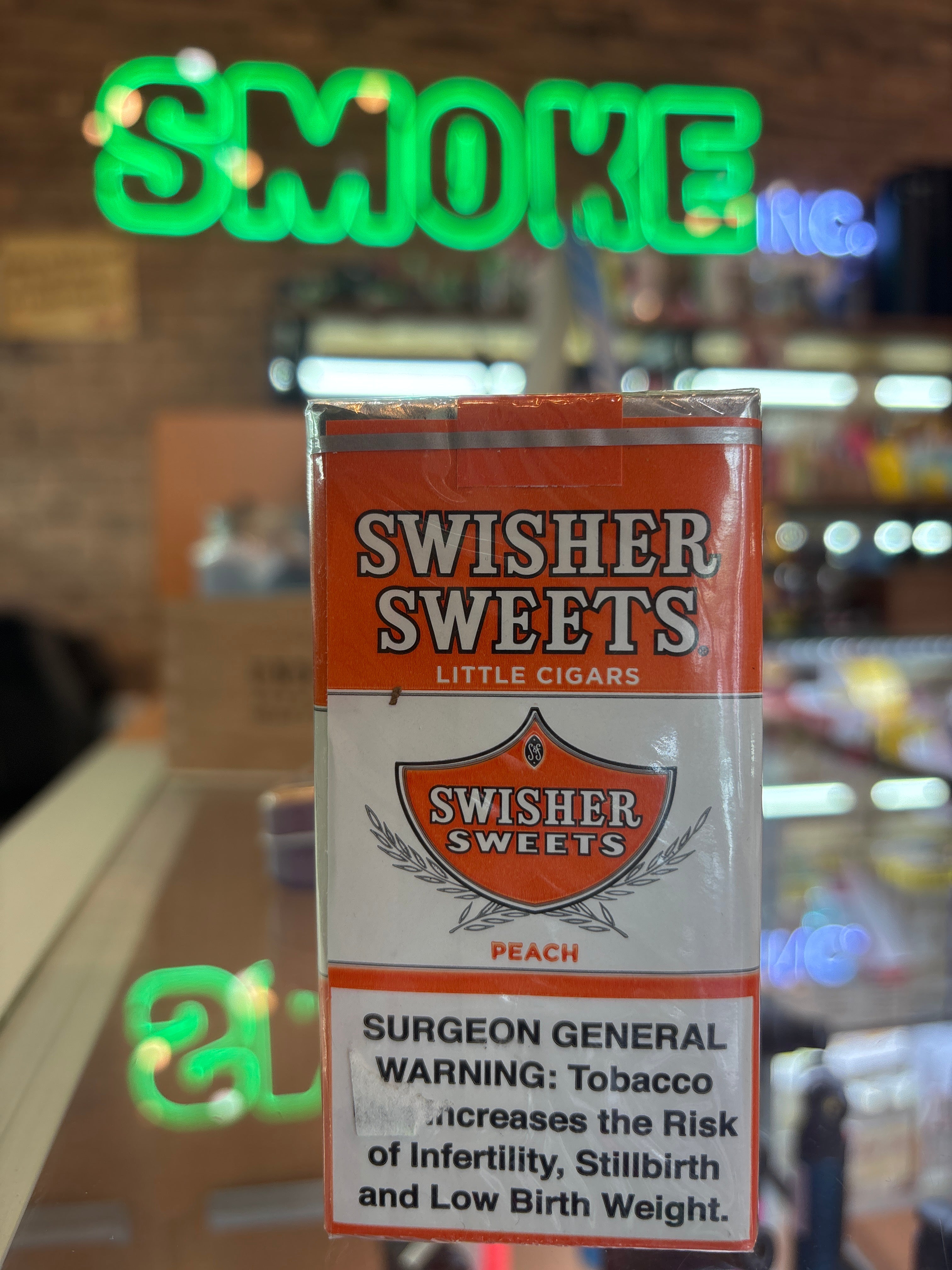 Swisher sweets cigars Peach – SMOKE Inc.