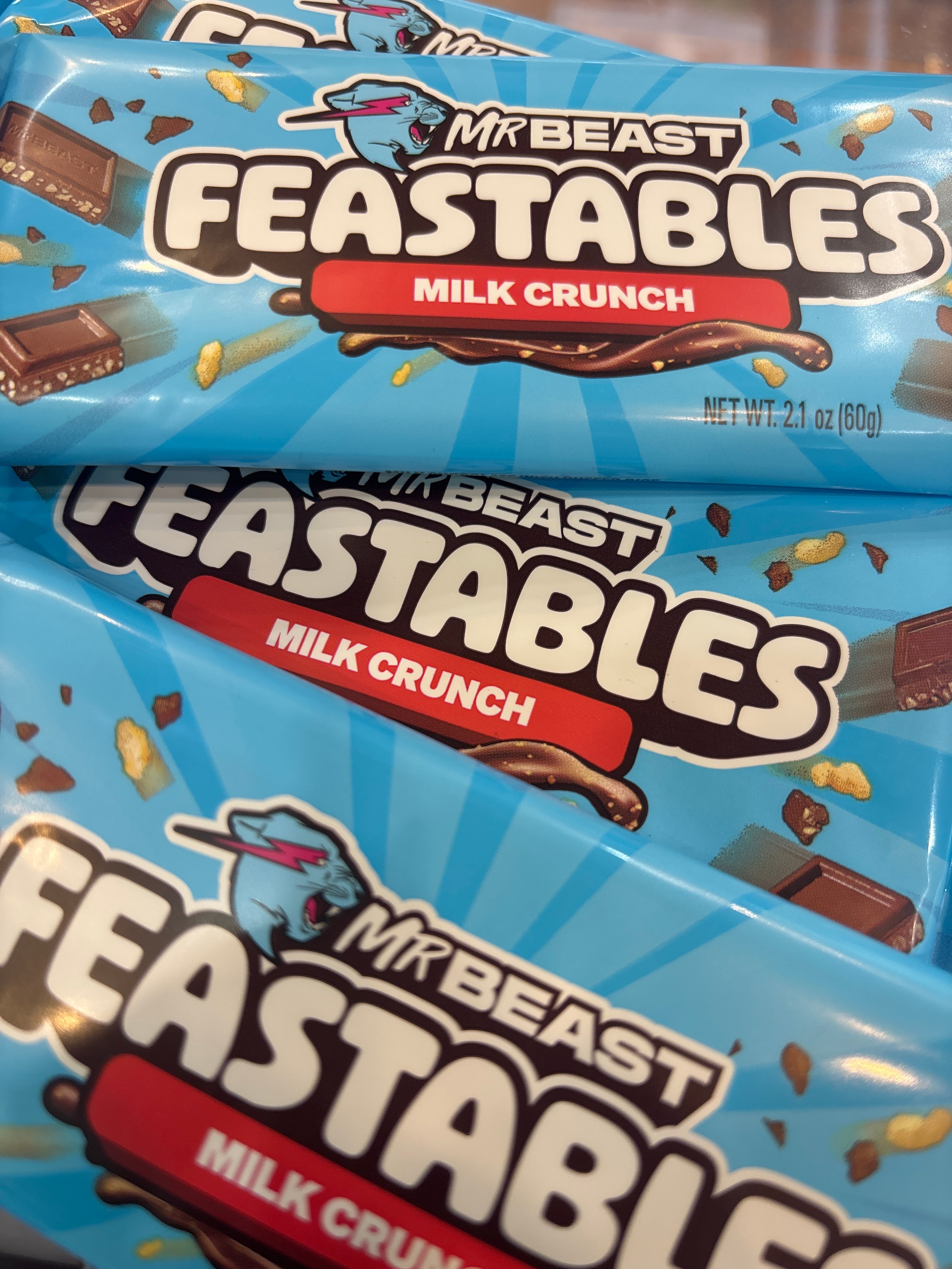 Feastables -Milk Crunch 60gr – SMOKE Inc.