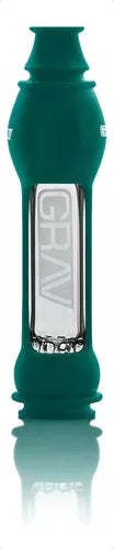 GRAV Hitter 16mm Octo Taster con cubierta de silicon Verde – SMOKE Inc.