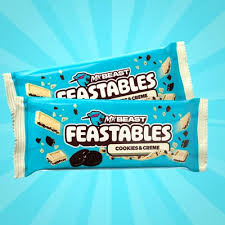 Feastables MrBeast Cookies and Cream Chocolate Bar - 60g – SMOKE Inc.