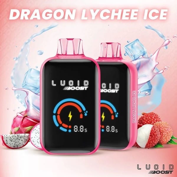 Lucid Boost x Yogi 20k Desechable - Dragon lychee ice – SMOKE Inc.