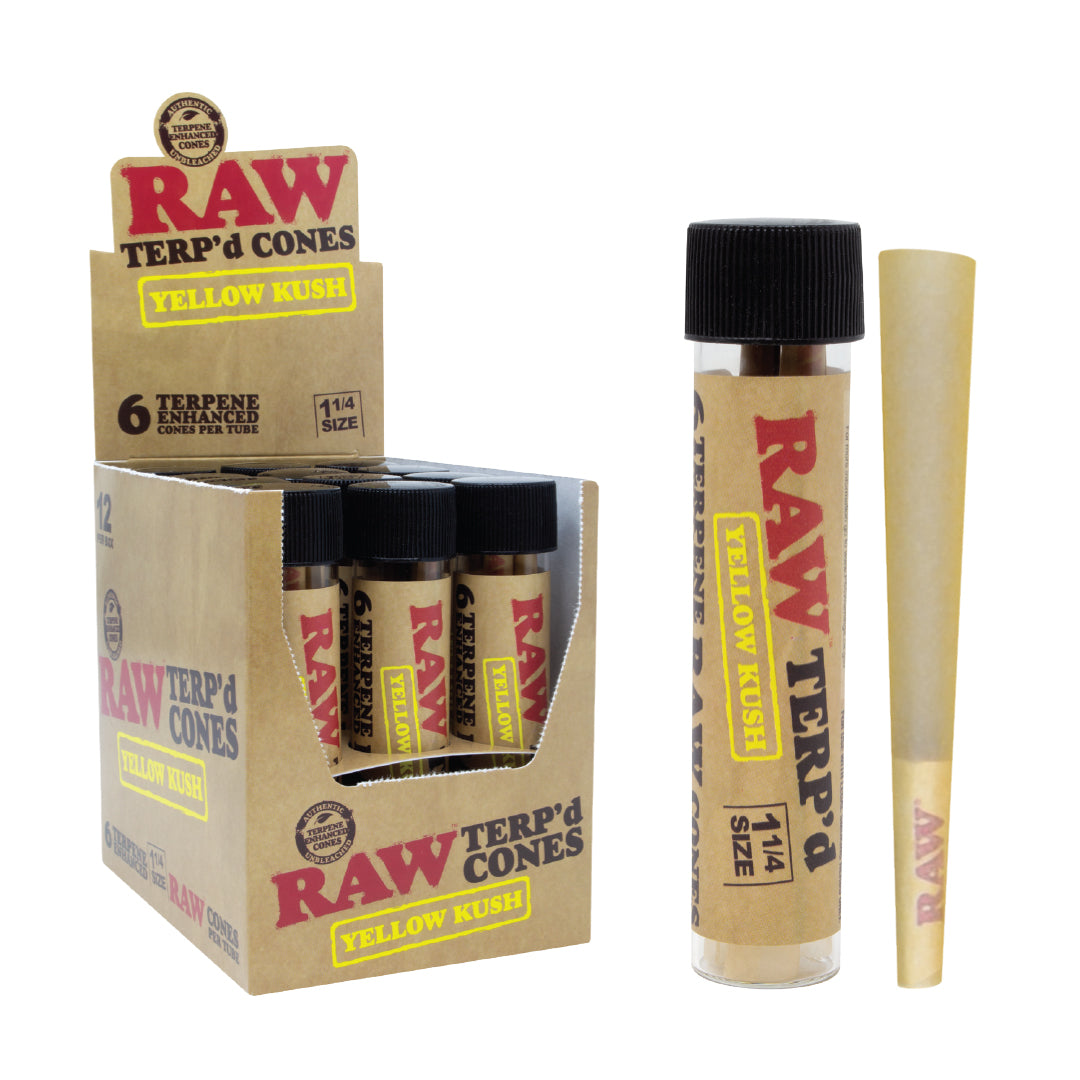 Raw Conos Terp Yellow Kush – SMOKE Inc.